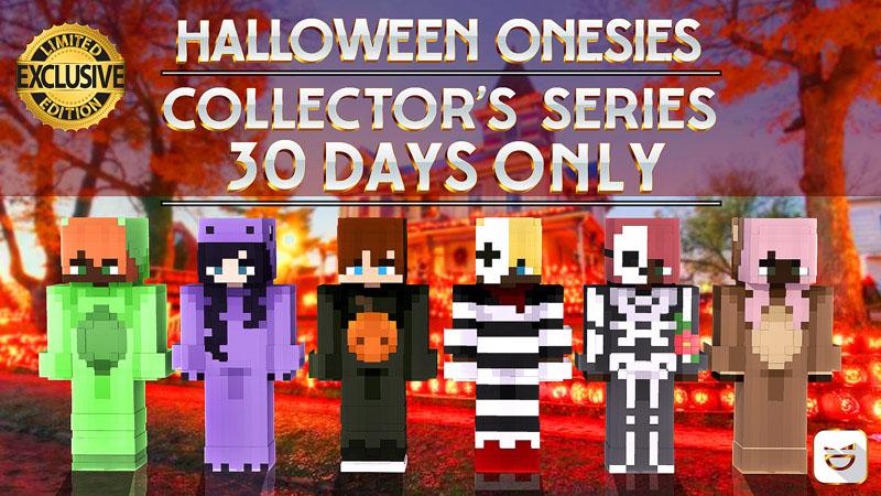 Halloween Onesies Limited by Giggle Block Studios | CHUNK - Minecraft Bedrock Marketplace Explorer