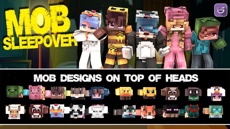 Mob Sleepover by Giggle Block Studios | CHUNK - Minecraft Bedrock ...