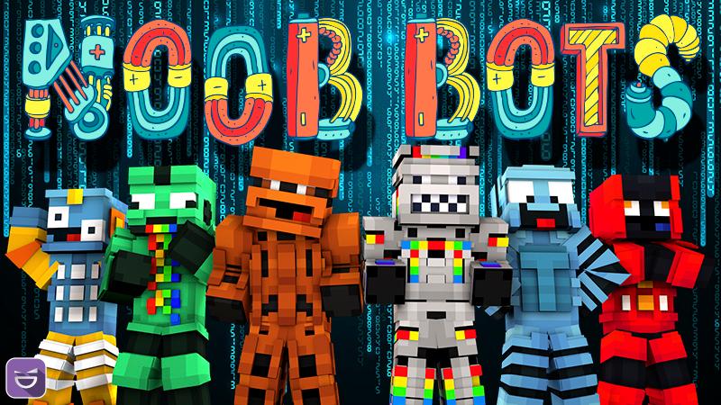Noob Bots by Giggle Block Studios | CHUNK - Minecraft Bedrock Marketplace Explorer