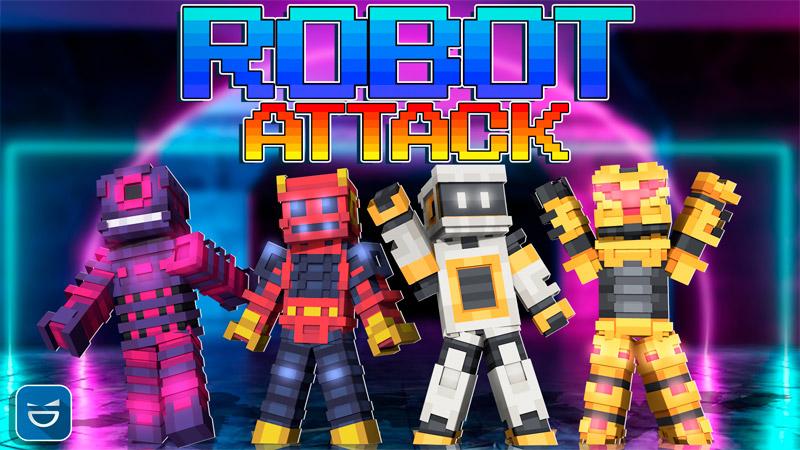 Robot Attack by Giggle Block Studios | CHUNK - Minecraft Bedrock ...