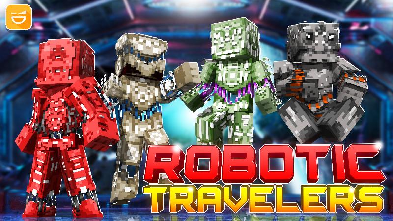 Robotic Travelers by Giggle Block Studios | CHUNK - Minecraft Bedrock Marketplace Explorer
