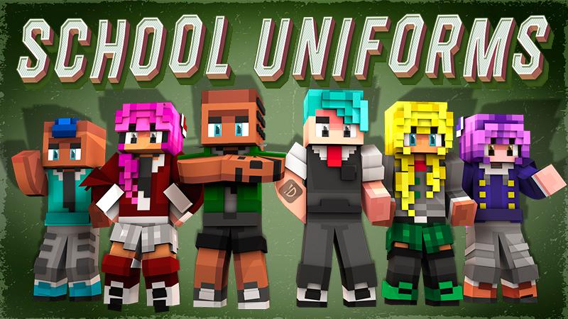 School Uniforms by Giggle Block Studios | CHUNK - Minecraft Bedrock ...
