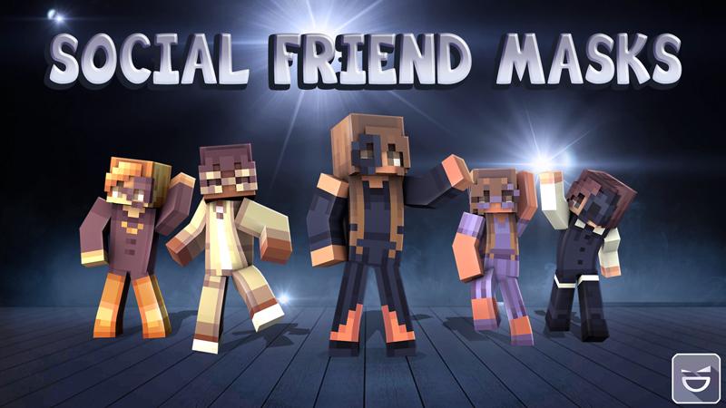 Social Friend Masks by Giggle Block Studios | CHUNK - Minecraft Bedrock ...