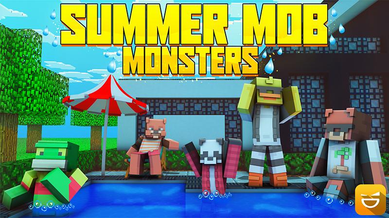 Summer Mob Monsters by Giggle Block Studios | CHUNK - Minecraft Bedrock Marketplace Explorer