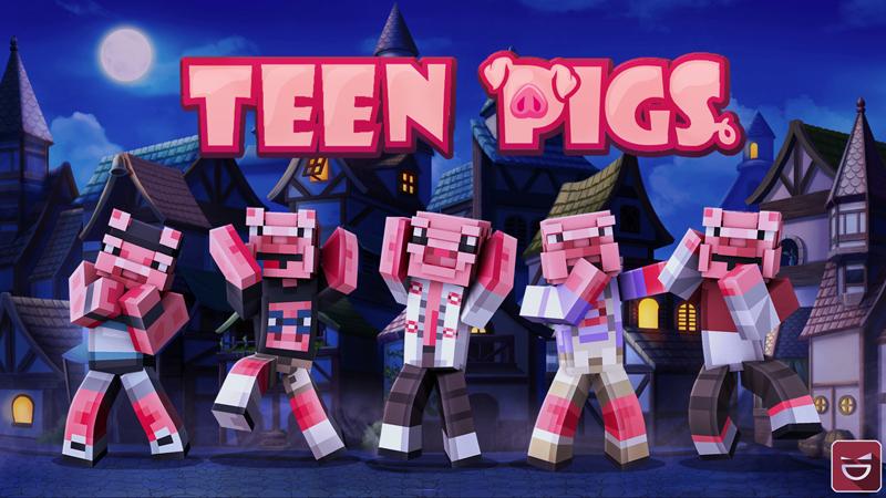 Teen Pigs by Giggle Block Studios | CHUNK - Minecraft Bedrock ...