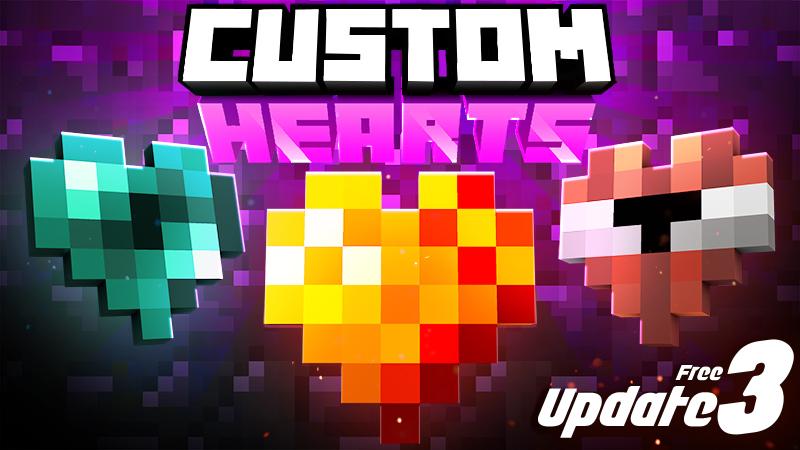 Custom Hearts by Glowfischdesigns | CHUNK - Minecraft Bedrock ...