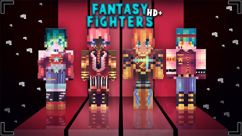 HD+ Fantasy Fighters by Glowfischdesigns | CHUNK - Minecraft Bedrock ...