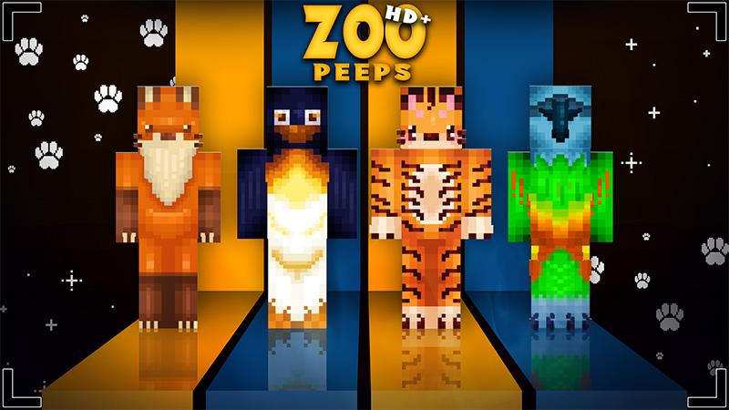 HD+ Zoo Peeps by Glowfischdesigns | CHUNK - Minecraft Bedrock ...