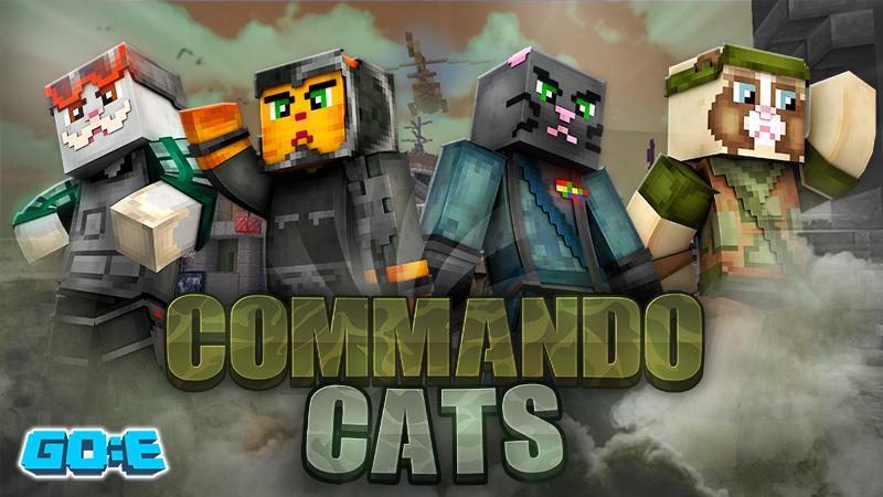 Commando Cats by GoE-Craft | CHUNK - Minecraft Bedrock Marketplace Explorer