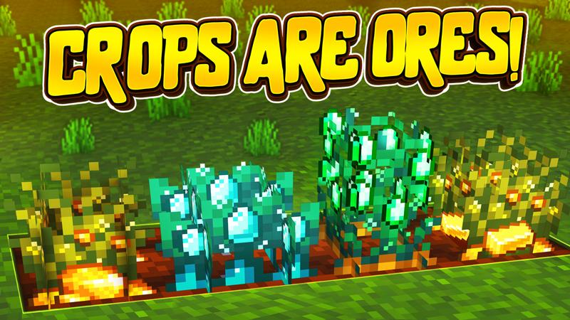 Crops are Ores! by GoE-Craft | CHUNK - Minecraft Bedrock Marketplace ...