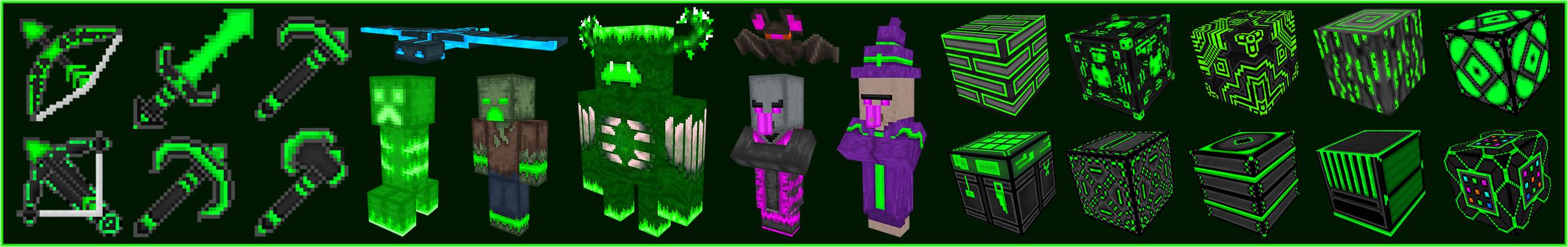 Hacker Texture Pack by GoE-Craft | CHUNK - Minecraft Bedrock ...