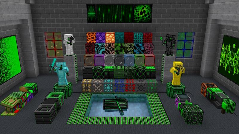 Hacker Texture Pack by GoE-Craft | CHUNK - Minecraft Bedrock ...