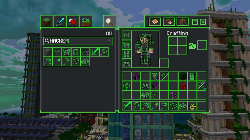 Hacker Texture Pack by GoE-Craft | CHUNK - Minecraft Bedrock ...