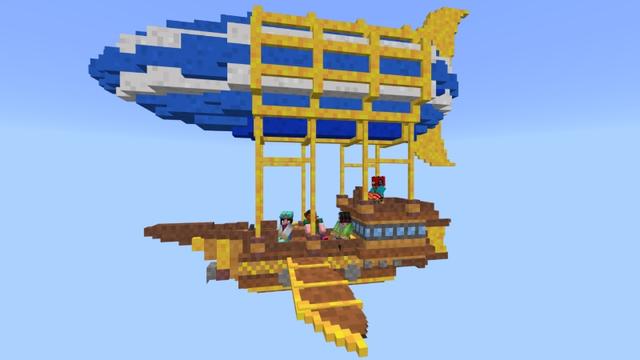 Hot Air Balloons! de GoE-Craft | CHUNK - Minecraft Bedrock Marketplace ...