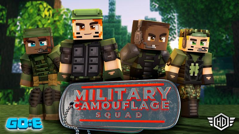 Military Camouflage Squad by GoE-Craft | CHUNK - Minecraft Bedrock ...