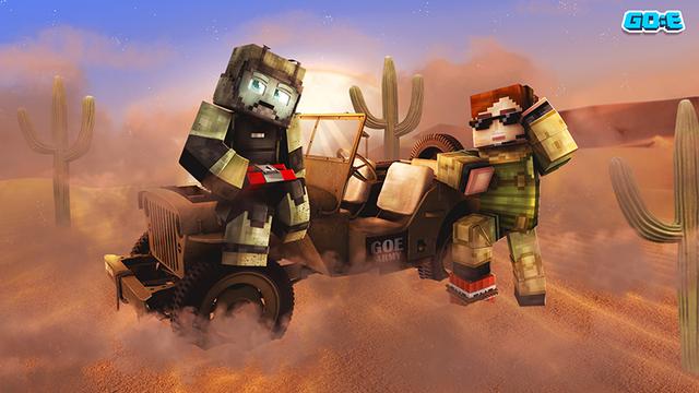 Military Infantry by GoE-Craft | CHUNK - Minecraft Bedrock Marketplace ...