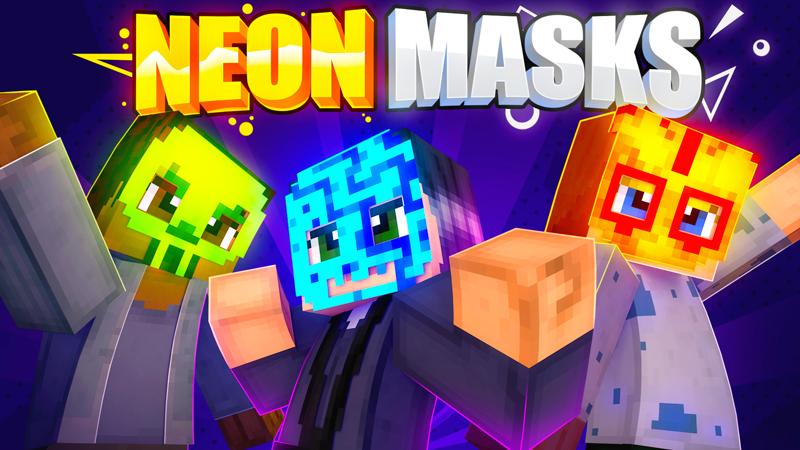 Neon Masks by GoE-Craft | CHUNK - Minecraft Bedrock Marketplace Explorer