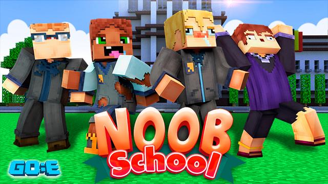 Noob School by GoE-Craft | CHUNK - Minecraft Bedrock Marketplace Explorer