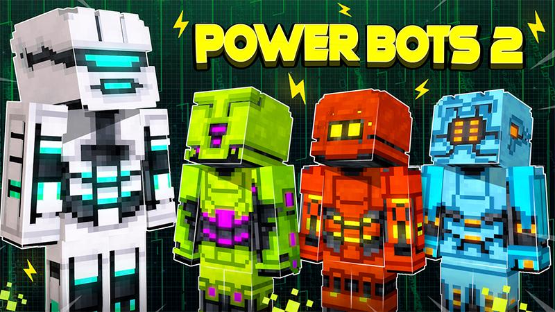 Power Bots 2 by GoE-Craft | CHUNK - Minecraft Bedrock Marketplace Explorer