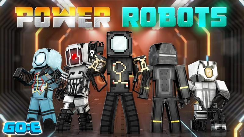Power Robots by GoE-Craft | CHUNK - Minecraft Bedrock Marketplace Explorer