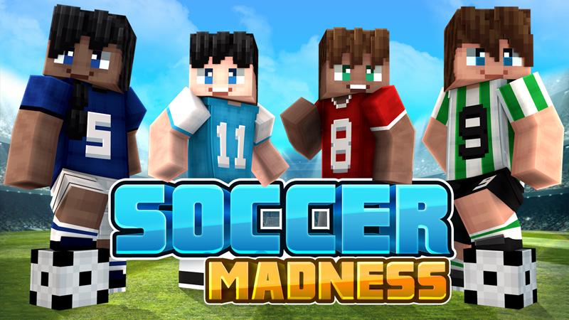Soccer Madness by GoE-Craft | CHUNK - Minecraft Bedrock Marketplace Explorer