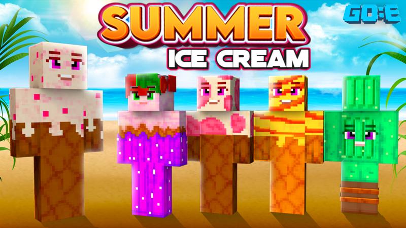 Summer Ice Cream by GoE-Craft | CHUNK - Minecraft Bedrock Marketplace ...