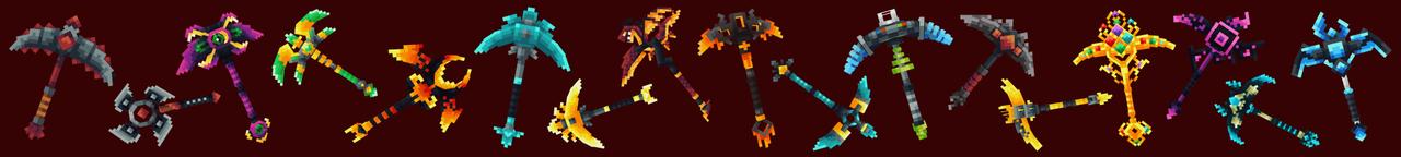 Ultimate OP Pickaxe by GoE-Craft | CHUNK - Minecraft Bedrock ...