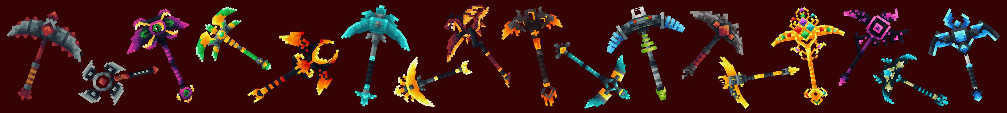 Ultimate OP Pickaxe by GoE-Craft | CHUNK - Minecraft Bedrock ...