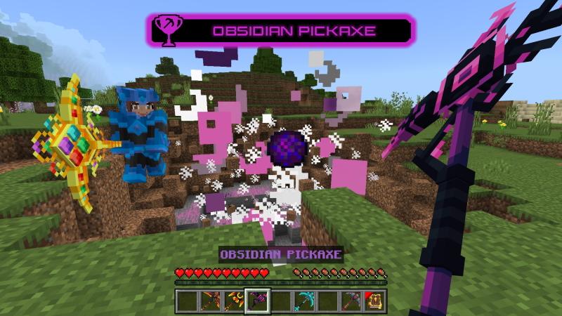 Ultimate OP Pickaxe by GoE-Craft | CHUNK - Minecraft Bedrock ...
