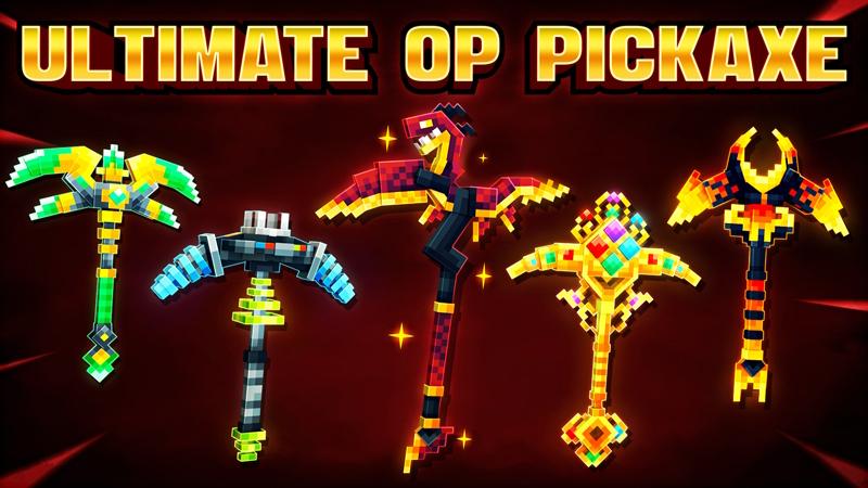Ultimate OP Pickaxe by GoE-Craft | CHUNK - Minecraft Bedrock ...