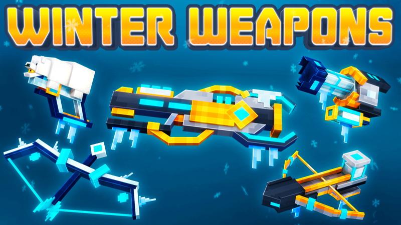Winter Weapons by GoE-Craft | CHUNK - Minecraft Bedrock Marketplace ...