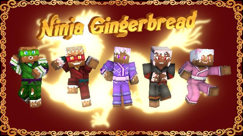 Ninja Gingerbread HD Skin Pack by HearttCore Creations | CHUNK ...