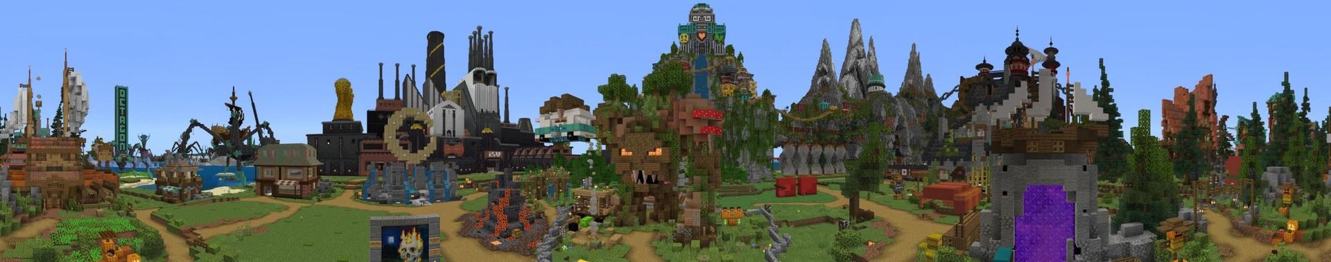 Hermitcraft Season 8 Map by Hermitcraft | CHUNK - Minecraft Bedrock ...