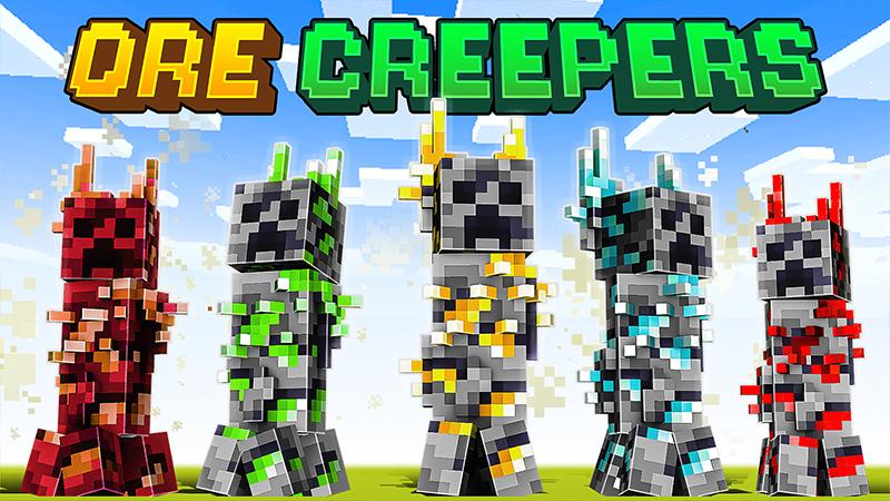 Ore Creepers by Heropixel Games | CHUNK - Minecraft Bedrock Marketplace Explorer