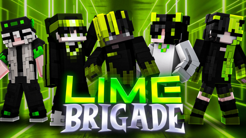 Lime Brigade by Hielke Maps | CHUNK - Minecraft Bedrock Marketplace Explorer
