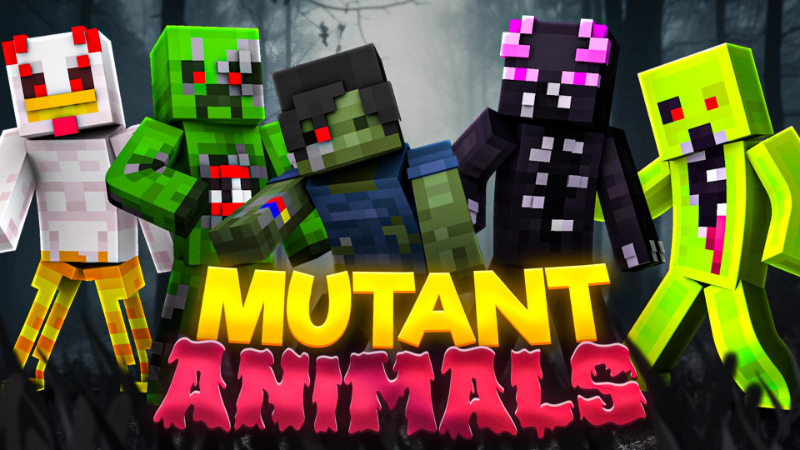 Mutant Animals by Hielke Maps | CHUNK - Minecraft Bedrock Marketplace ...