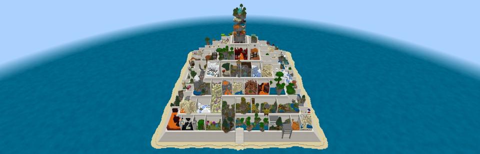 Parkour Pyramid by Hielke Maps | CHUNK - Minecraft Bedrock Marketplace Explorer