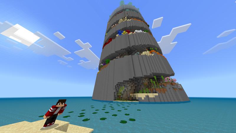 Parkour Spiral de Hielke Maps | CHUNK - Minecraft Bedrock Marketplace ...