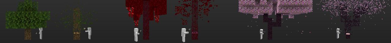 TreeCapitator Add-On by Hielke Maps | CHUNK - Minecraft Bedrock Marketplace Explorer