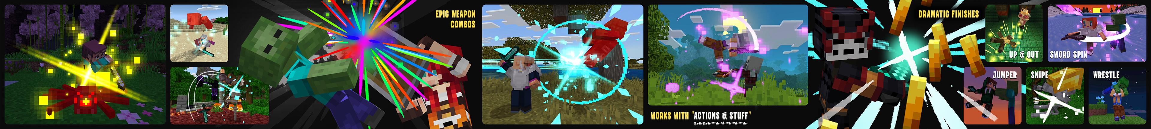 Epic Kill Animations by Hog5kull | CHUNK - Minecraft Bedrock ...