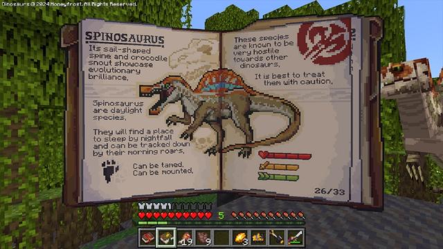 Dinosaurs Add-On by Honeyfrost | CHUNK - Minecraft Bedrock Marketplace ...