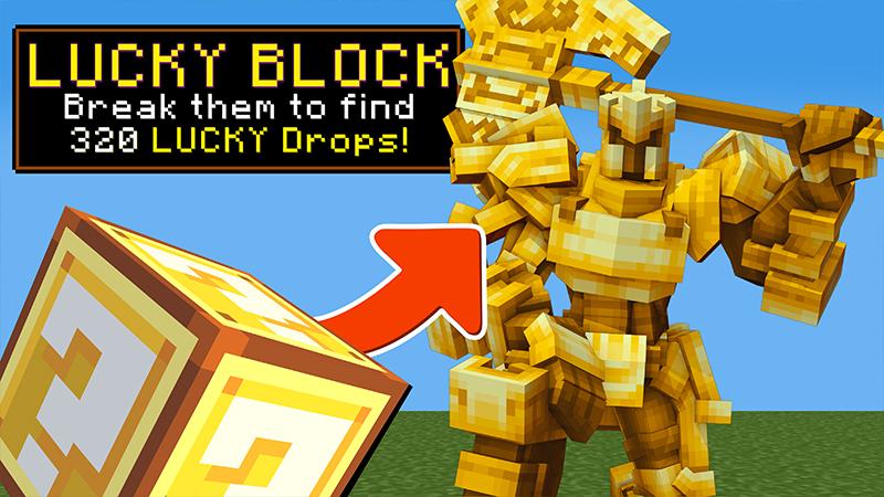 Lucky Block by Honeyfrost | CHUNK - Minecraft Bedrock Marketplace Explorer