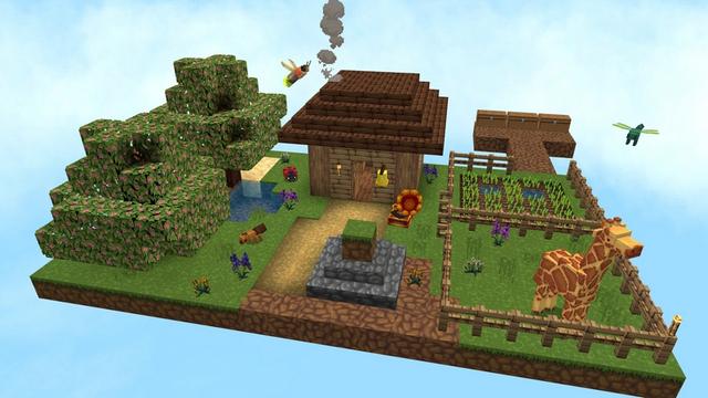 Oneblock Realism by Honeyfrost | CHUNK - Minecraft Bedrock Marketplace Explorer