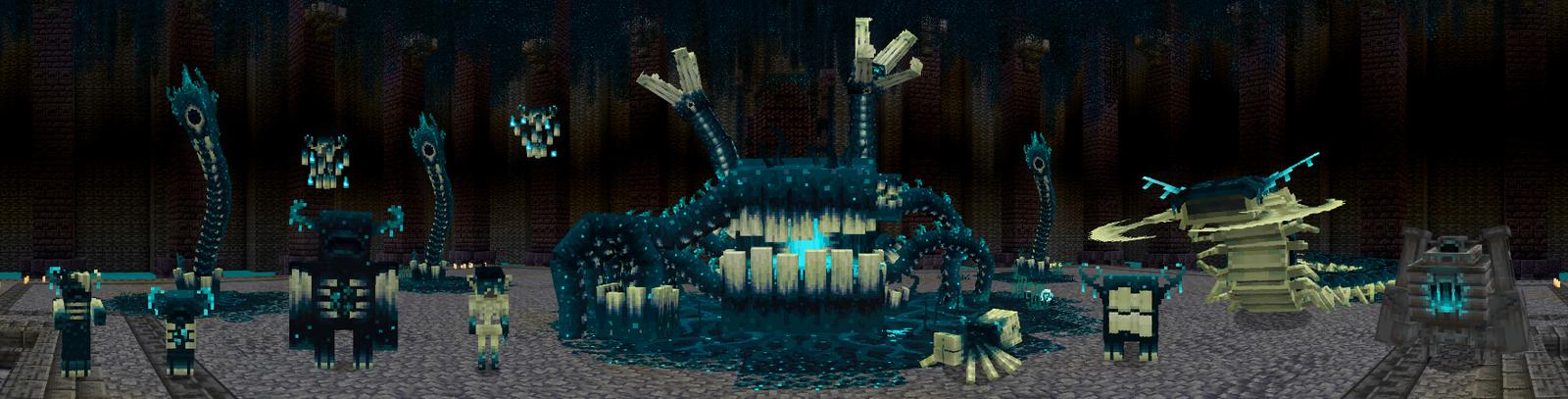 WARDEN DIMENSION by Honeyfrost | CHUNK - Minecraft Bedrock Marketplace ...