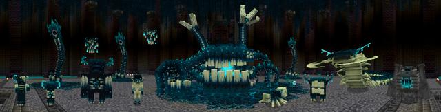 WARDEN DIMENSION by Honeyfrost | CHUNK - Minecraft Bedrock Marketplace ...