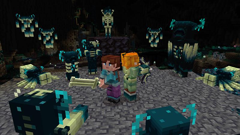 WARDEN DIMENSION by Honeyfrost | CHUNK - Minecraft Bedrock Marketplace ...