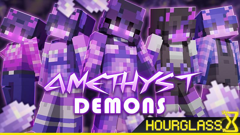 Amethyst Demons by Hourglass Studios | CHUNK - Minecraft Bedrock Marketplace Explorer