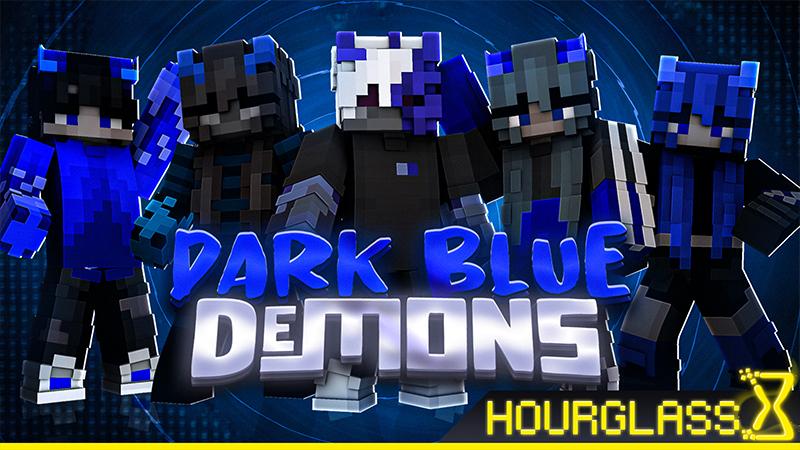 Dark Blue Demons by Hourglass Studios | CHUNK - Minecraft Bedrock Marketplace Explorer