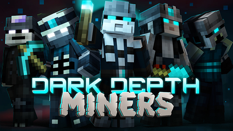 Dark Depth Miners by Hourglass Studios | CHUNK - Minecraft Bedrock Marketplace Explorer
