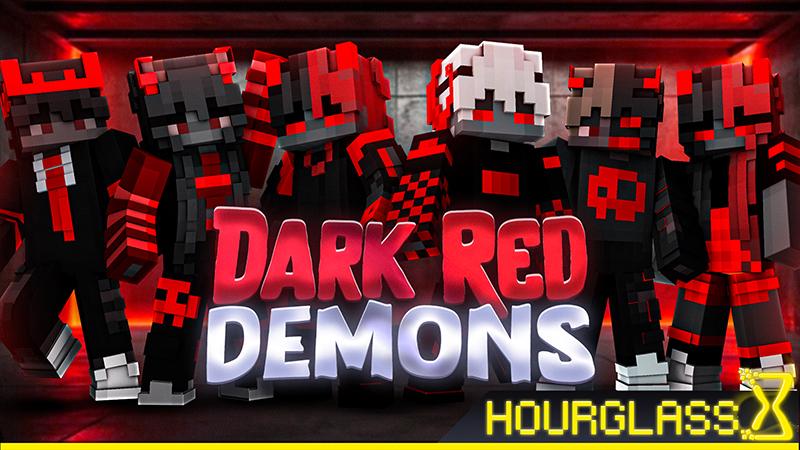 Dark Red Demons by Hourglass Studios | CHUNK - Minecraft Bedrock Marketplace Explorer